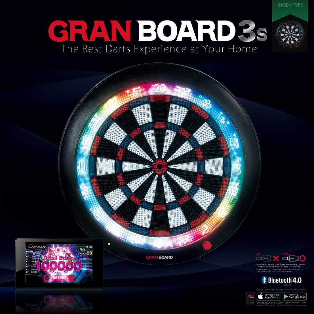 GRANBOARD3s Green - Gran Board - Play Darts Online
